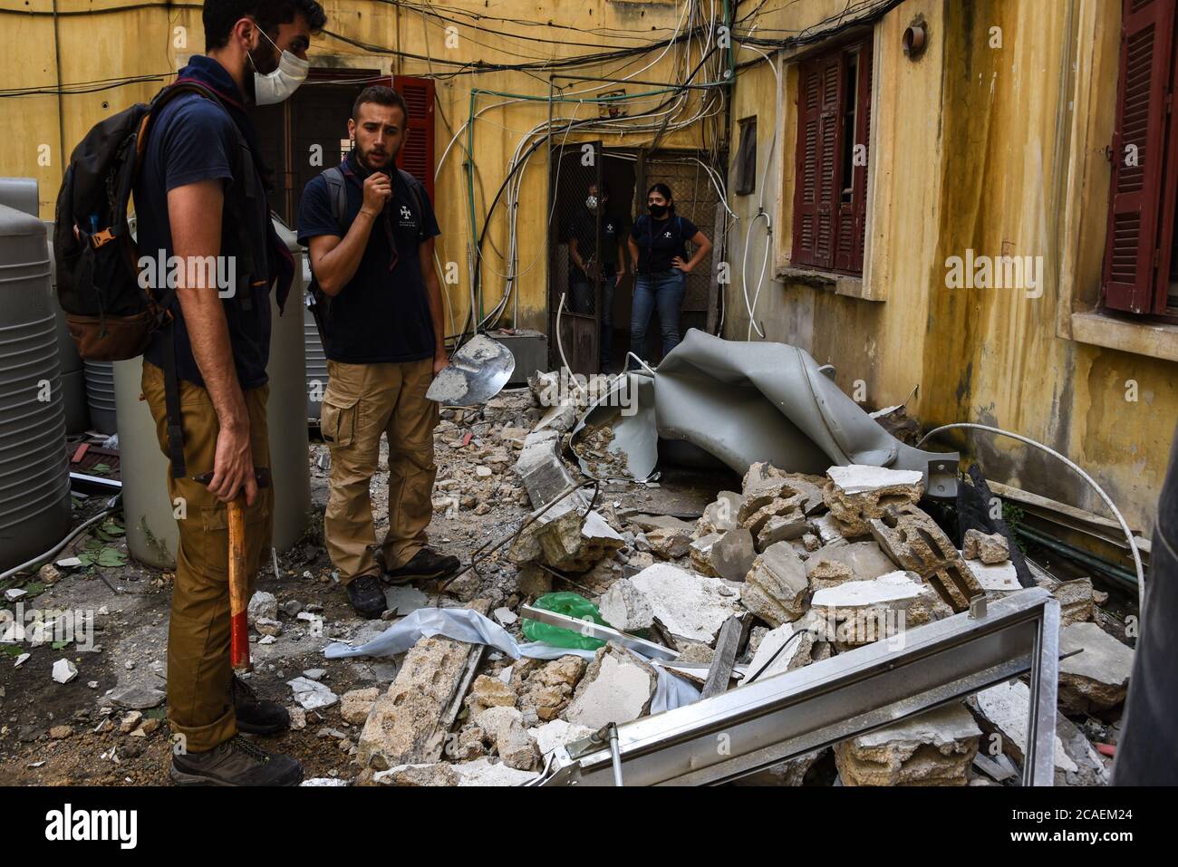 Beirut port to rebuild hi-res stock photography and images - Alamy