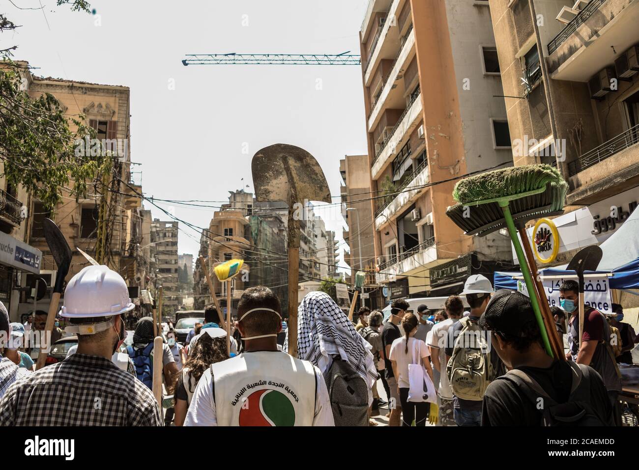 Beirut port to rebuild hi-res stock photography and images - Alamy