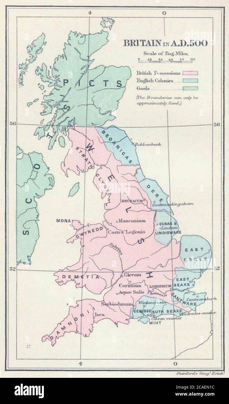 Map britain 500 hi-res stock photography and images - Alamy