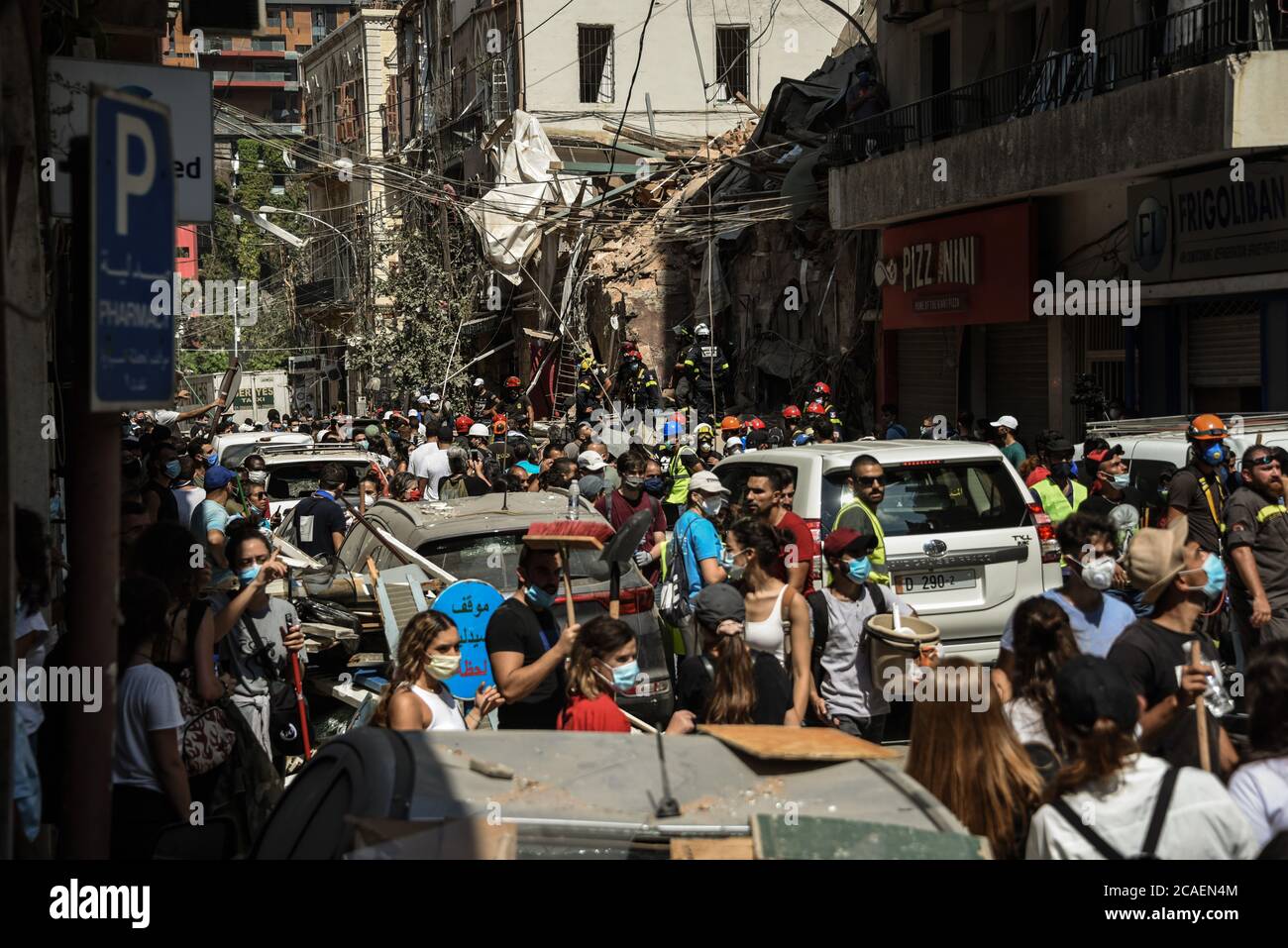 Beirut port to rebuild hi-res stock photography and images - Alamy