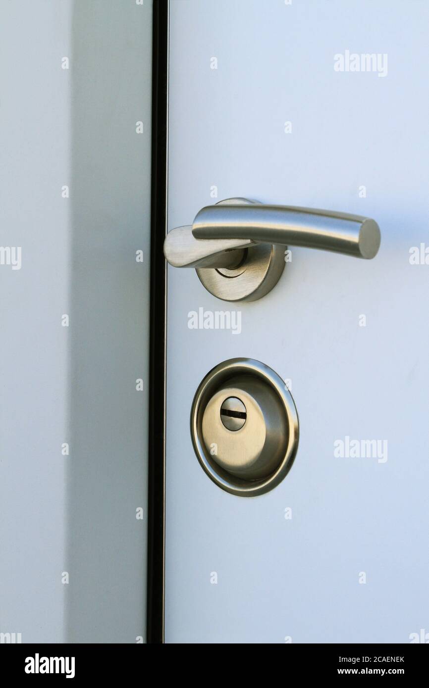 Steel lock protection made of unbreakable hard metal Stock Photo - Alamy