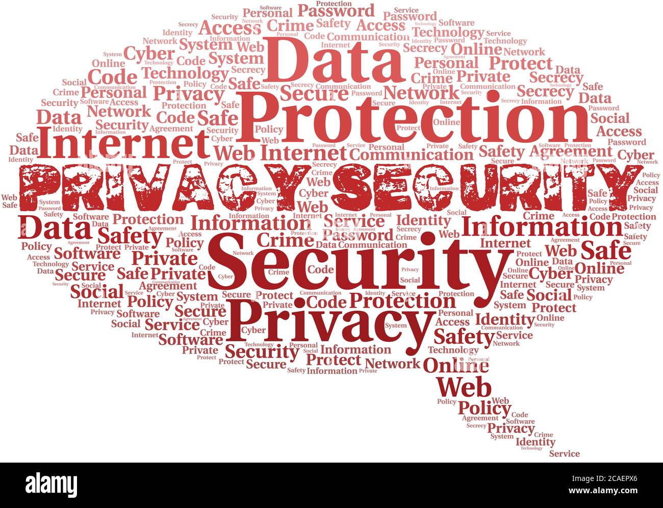 Information security word cloud Stock Vector Images - Alamy
