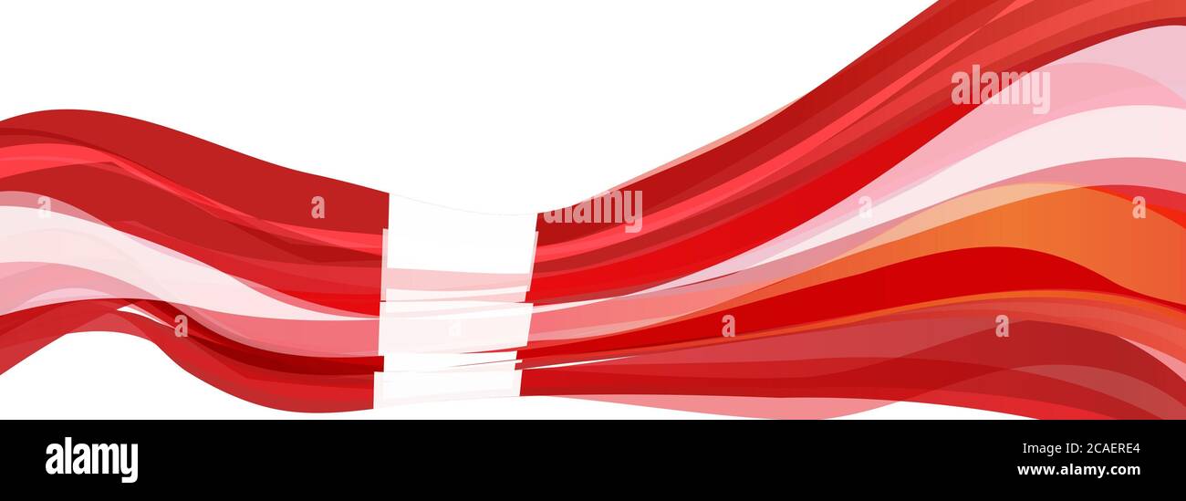 Flag of Denmark, red with white cross Flag of the Kingdom of Denmark ...