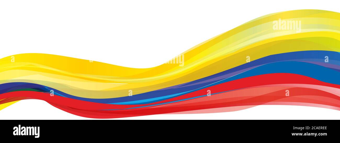 Flag of Colombia, yellow blue red Flag of the Republic of Colombia ...