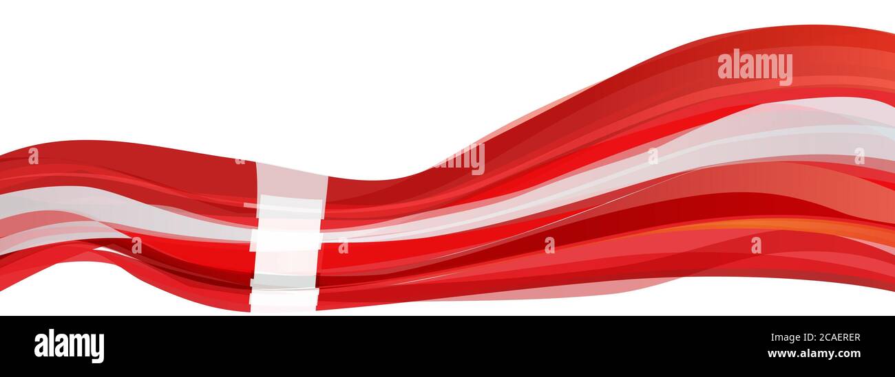 Flag of Denmark, red with white cross Flag of the Kingdom of Denmark ...