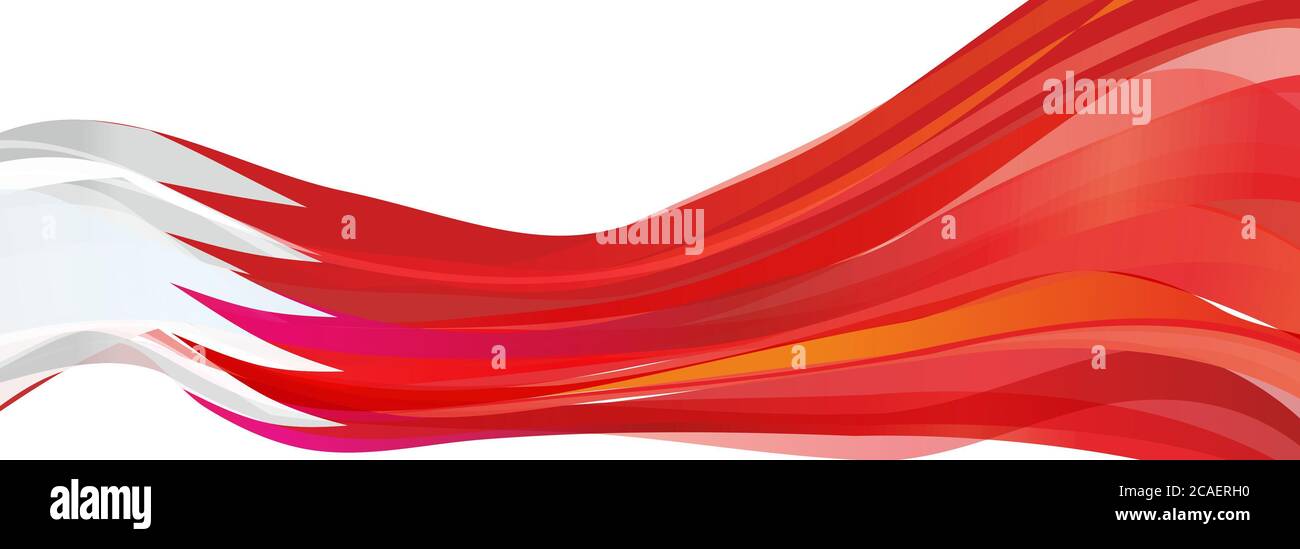 Flag of Bahrain, white and red flag of the Kingdom of Bahrain Stock ...