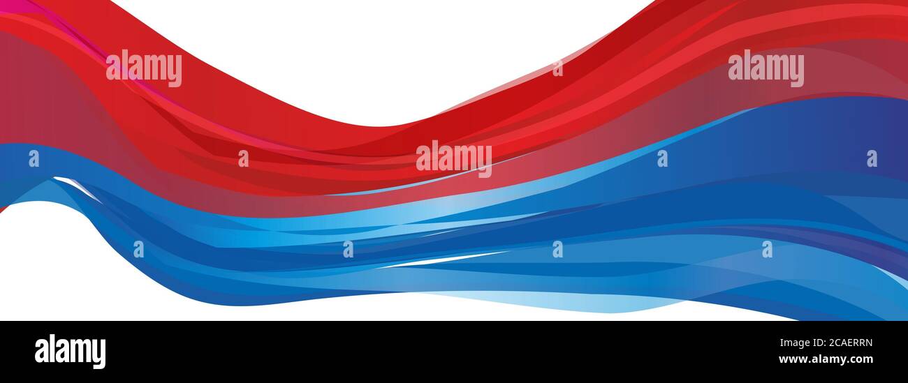 Flag of Haiti, blue red flag of the Republic of Haiti Stock Photo - Alamy