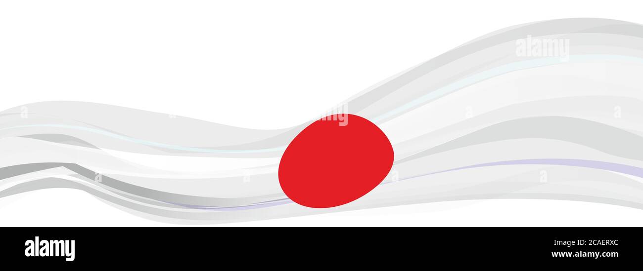 Flag of Japan, white with red circle Flag of Japan Stock Photo - Alamy