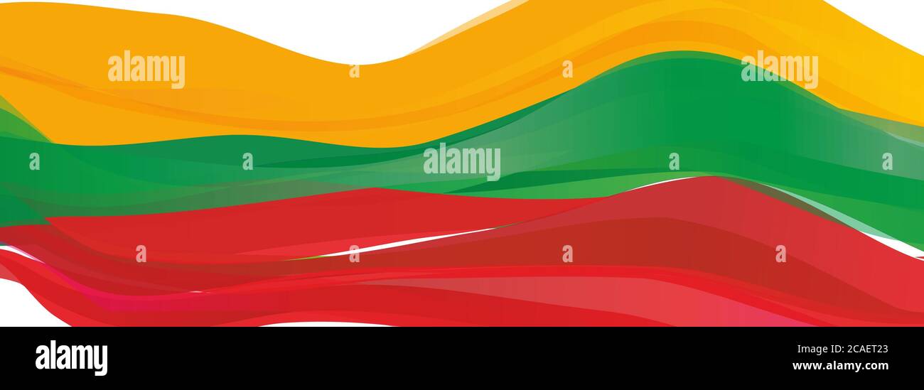 Flag of Lithuania Stock Photo - Alamy