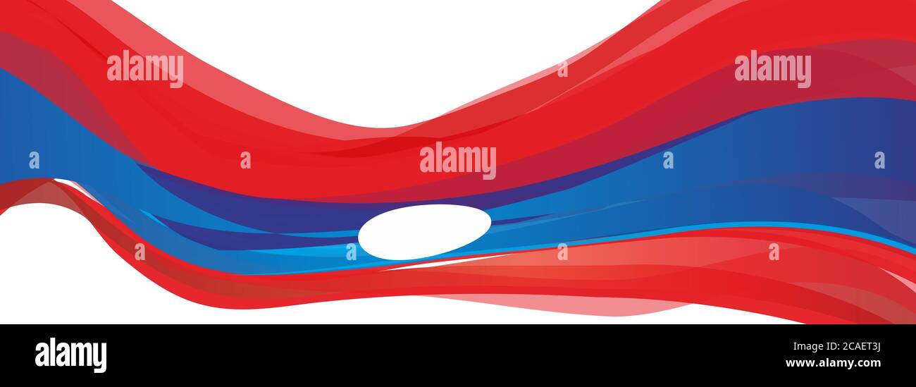 Flag of Laos, red blue with white circle Flag of the Lao people's ...
