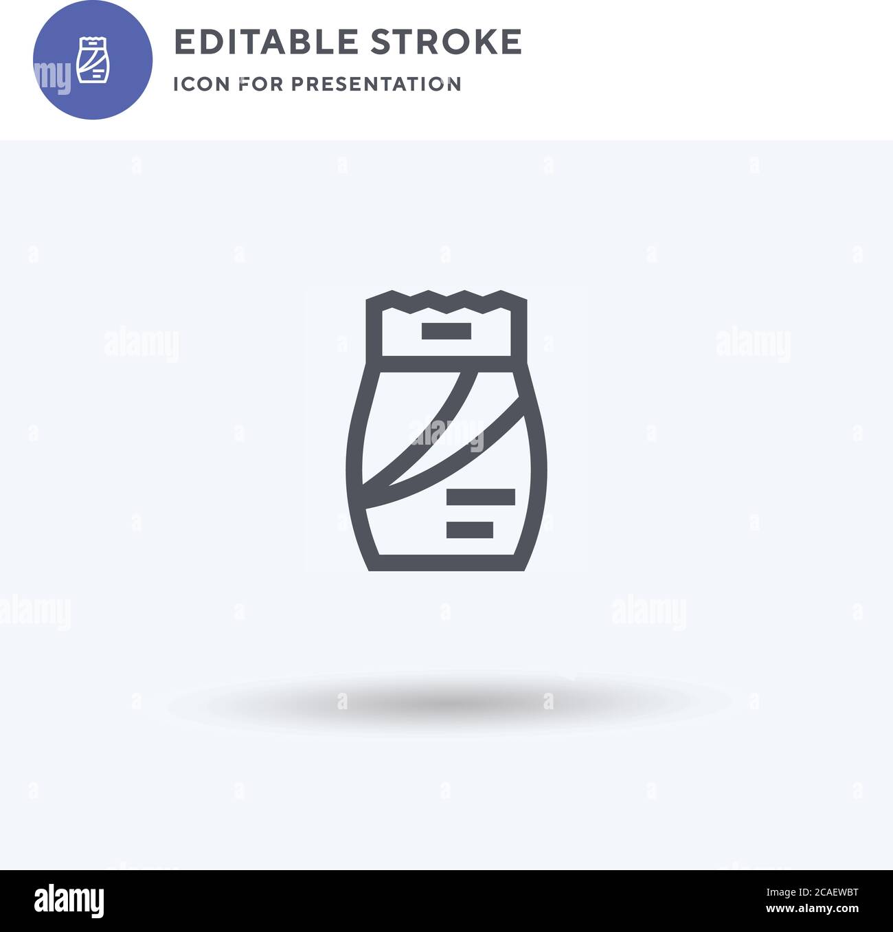 Washing Powder icon vector, filled flat sign, solid pictogram isolated ...