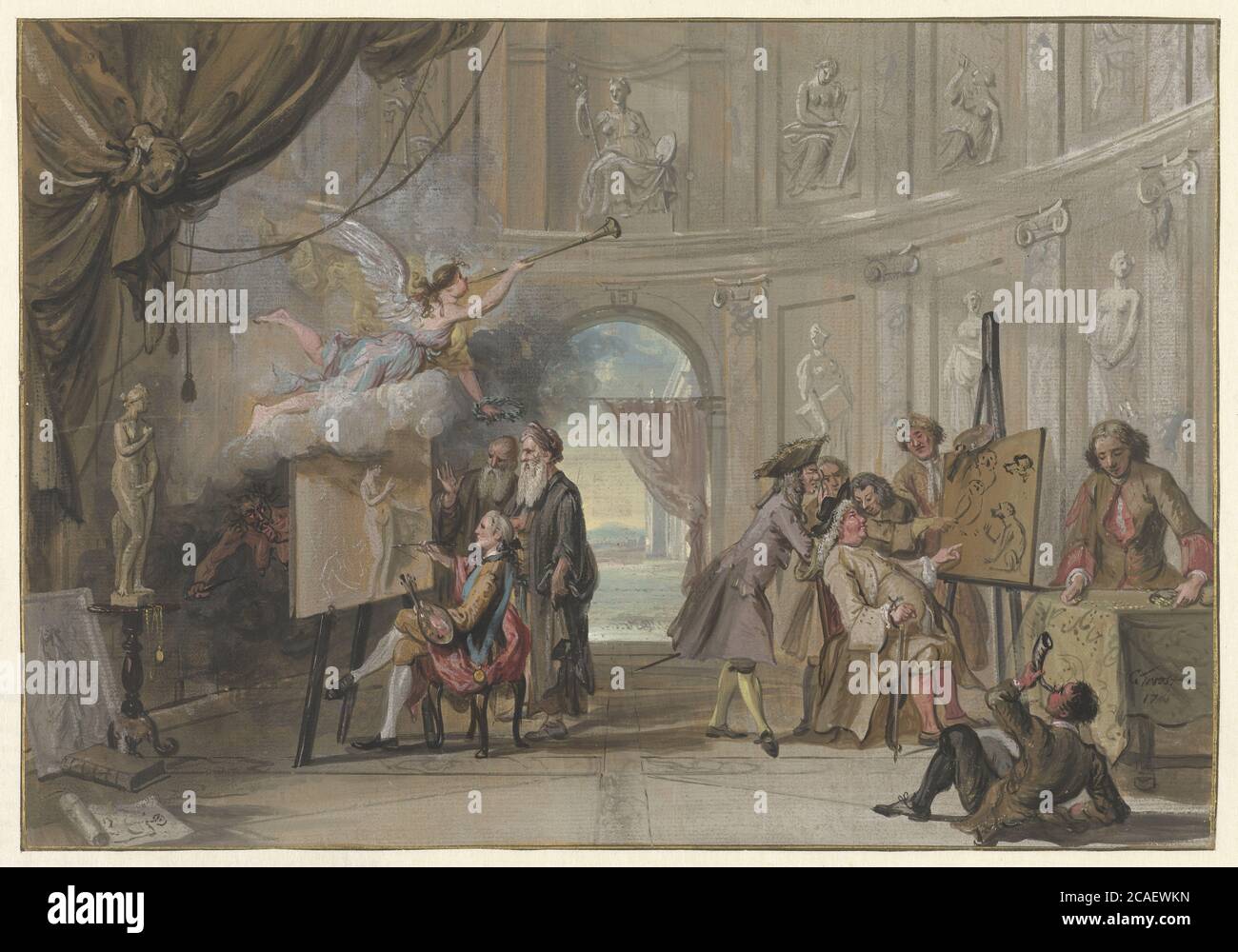 Troost painting hi-res stock photography and images - Alamy