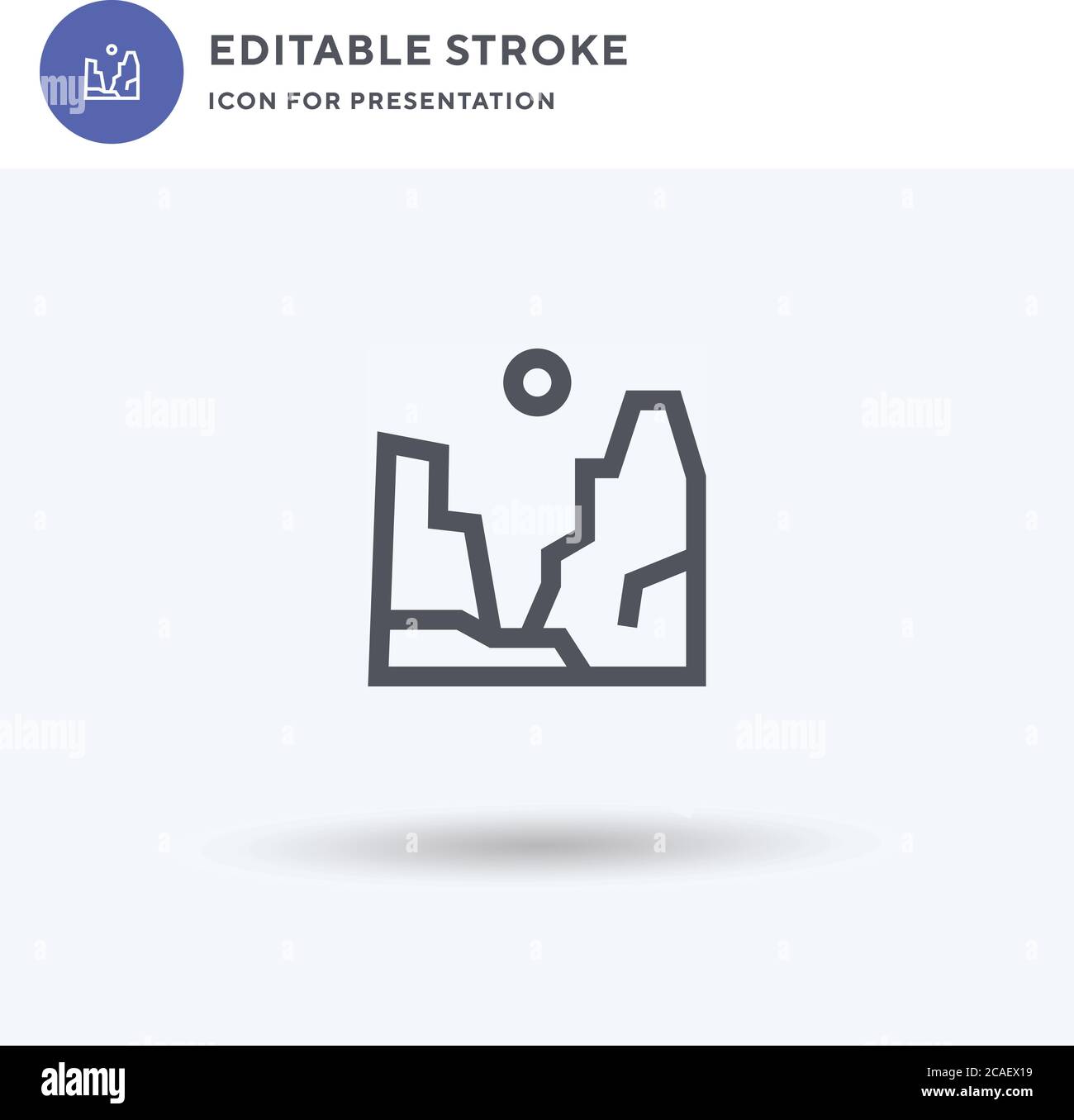 The canyon national forest park Stock Vector Images - Alamy