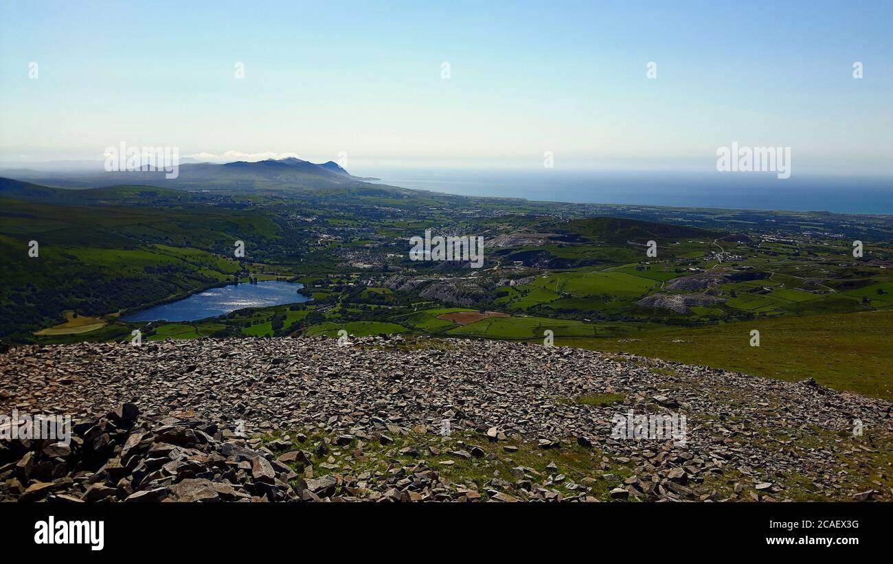 Welsh mountain landscapes hi-res stock photography and images - Alamy