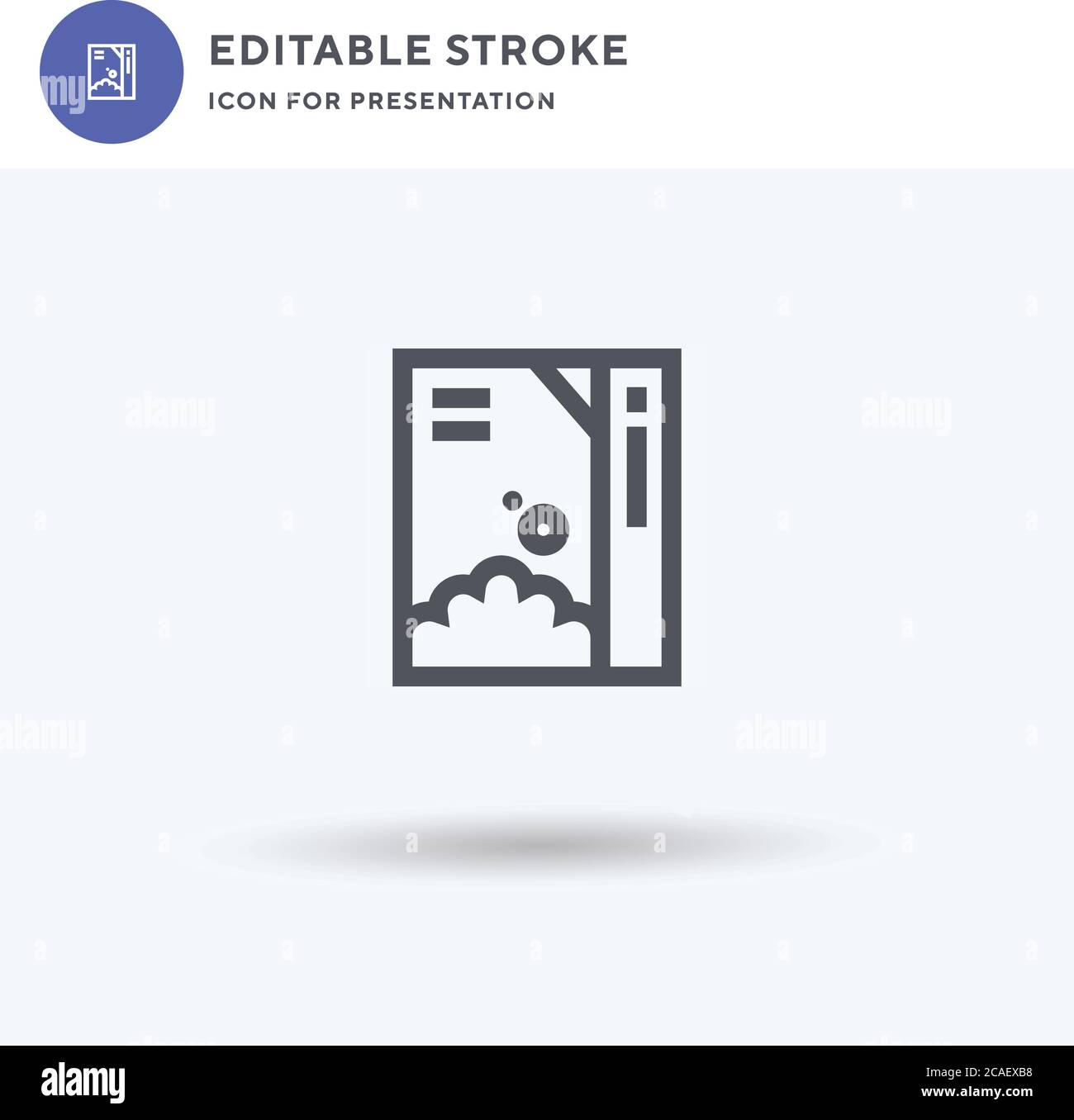 Laundry Detergent icon vector, filled flat sign, solid pictogram ...