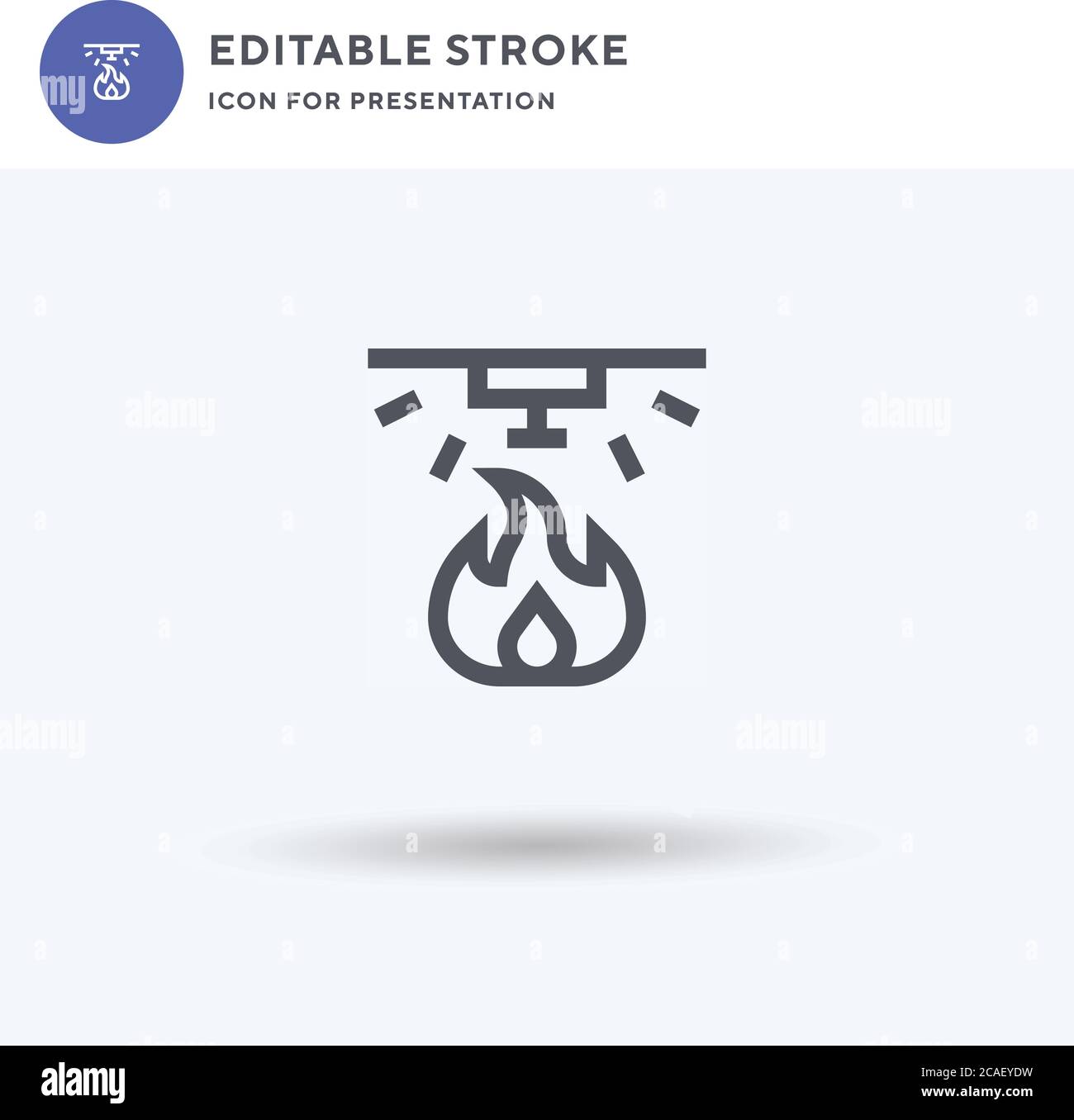 Sensor icon vector, filled flat sign, solid pictogram isolated on white ...