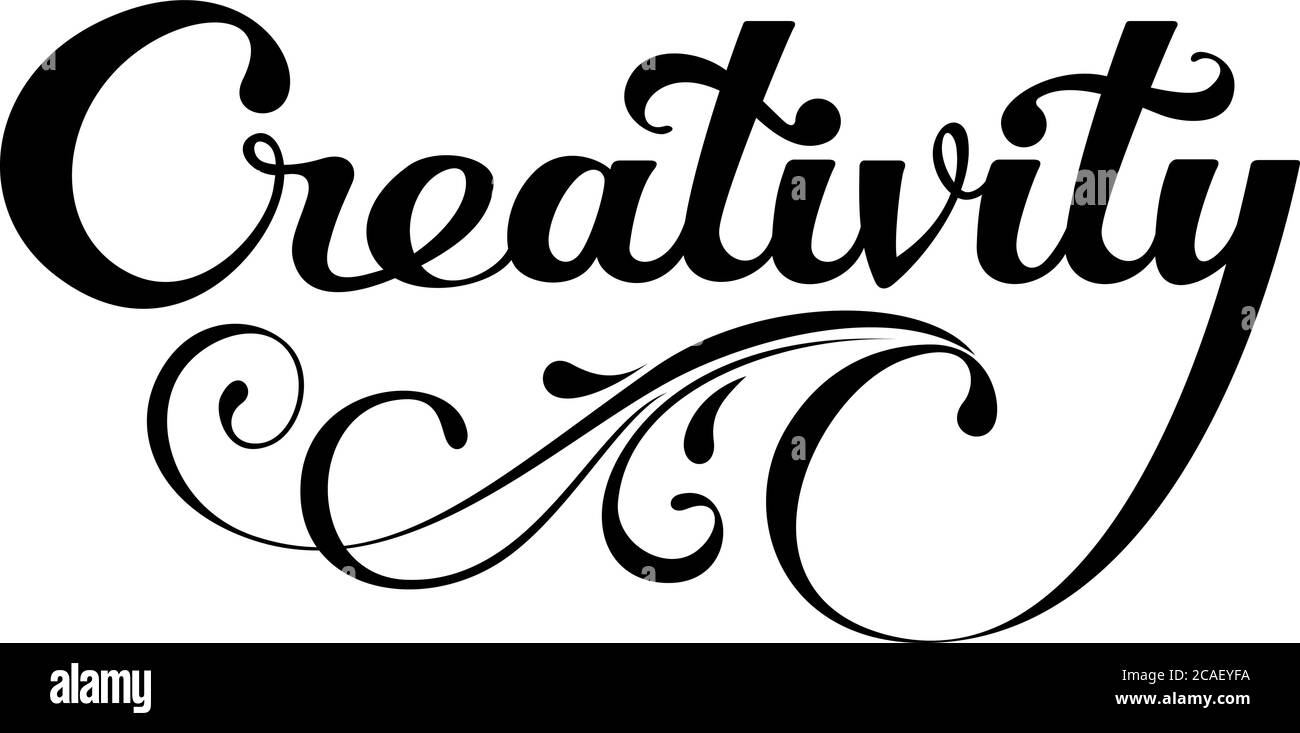 Custom calligraphy text Stock Vector Image & Art - Alamy