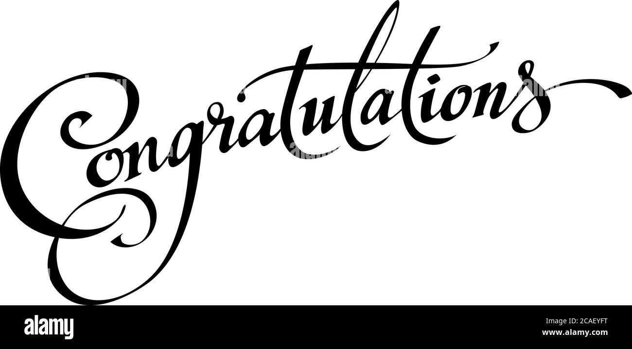 Custom calligraphy text Stock Vector Image & Art - Alamy