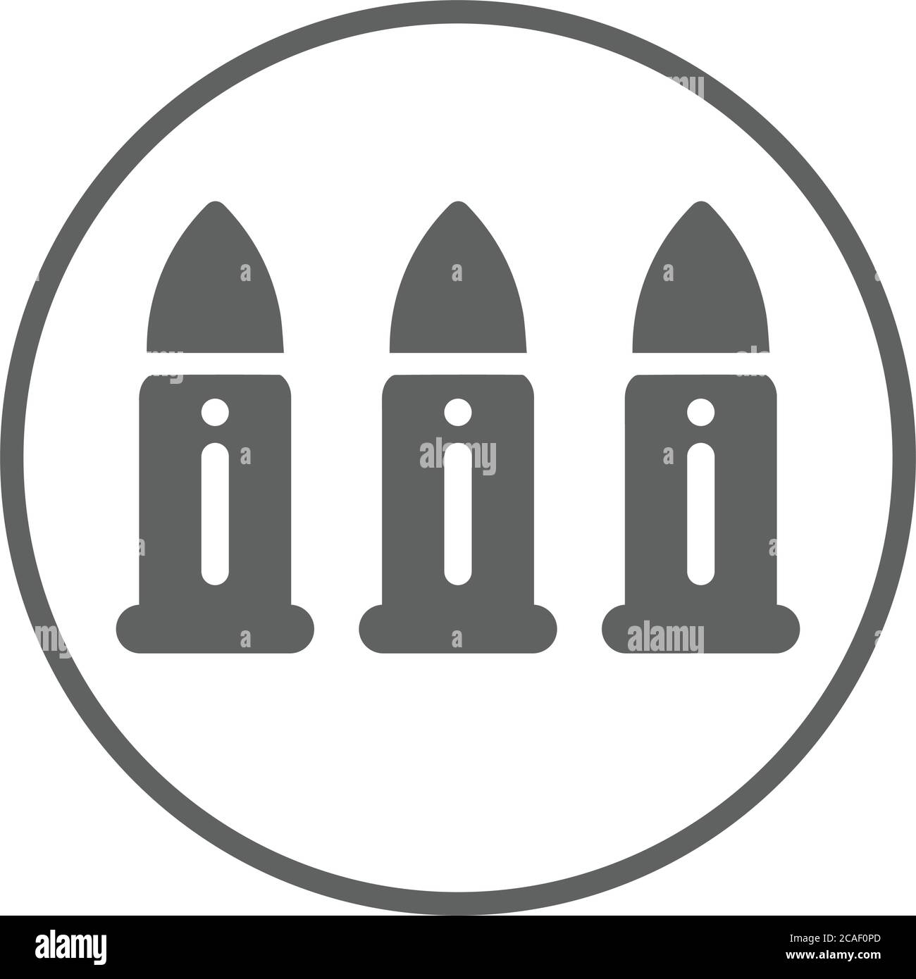 Gun bullet icon. Beautiful design and fully editable vector for ...