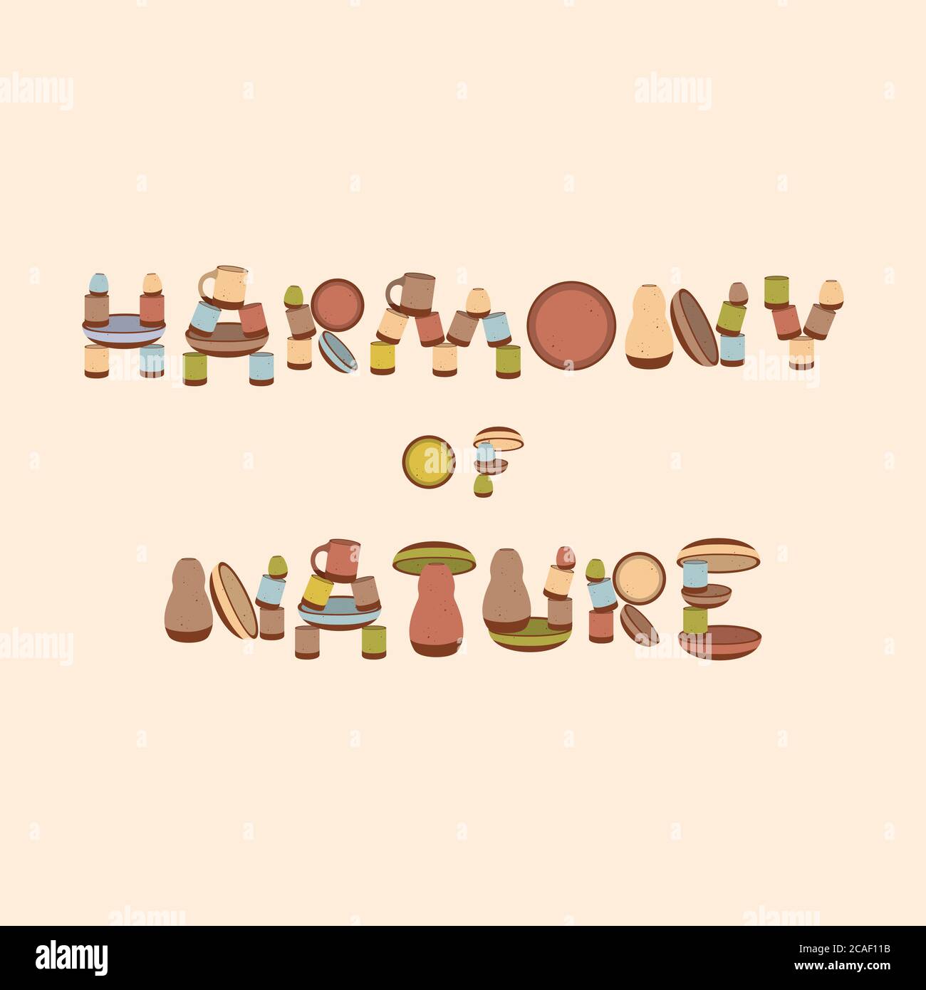 Pottery harmony Stock Vector Images - Alamy