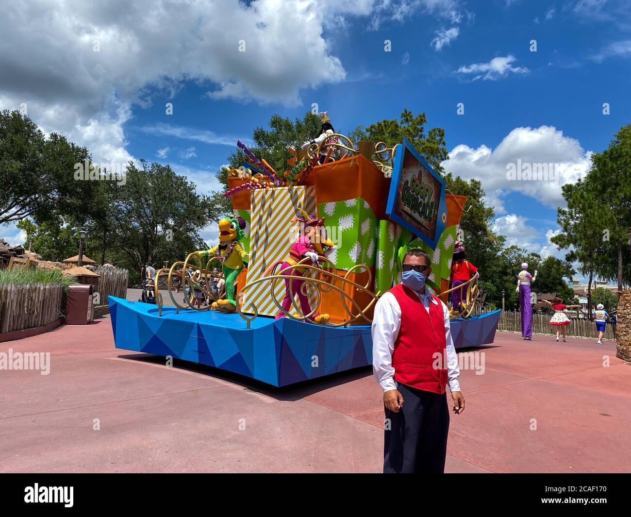 Orlando,FL/USA- 7/25/20: A character parade in Magic Kingdom at Walt ...