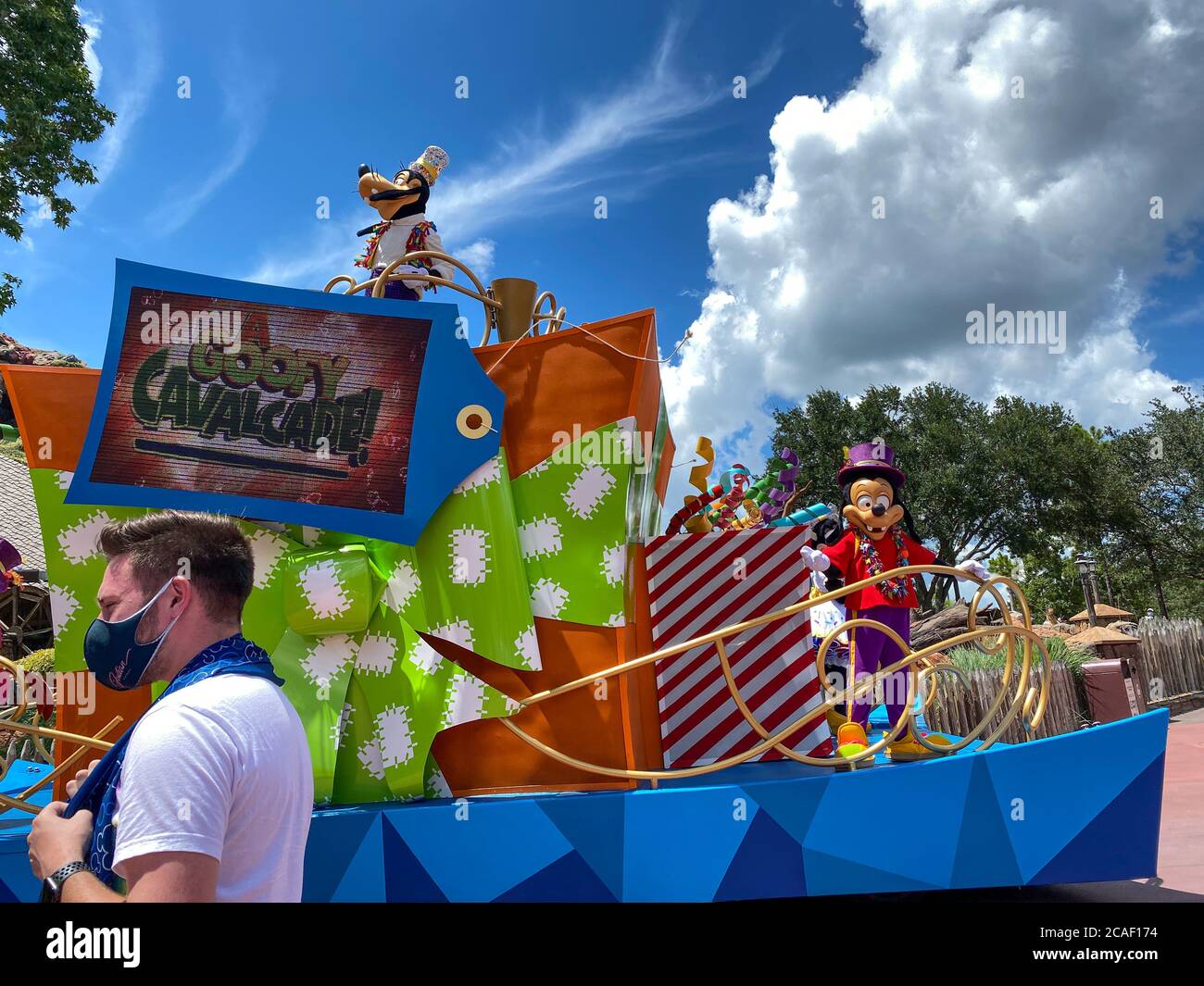 Orlando,FL/USA- 7/25/20: A character parade in Magic Kingdom at Walt ...