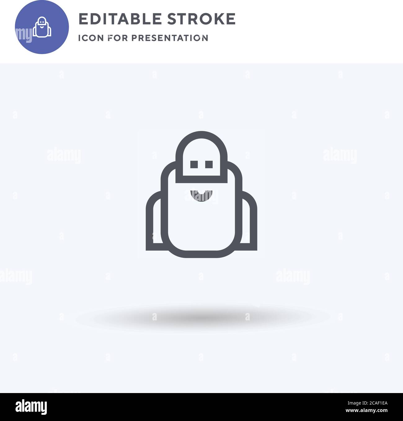 Wise icon vector, filled flat sign, solid pictogram isolated on white ...