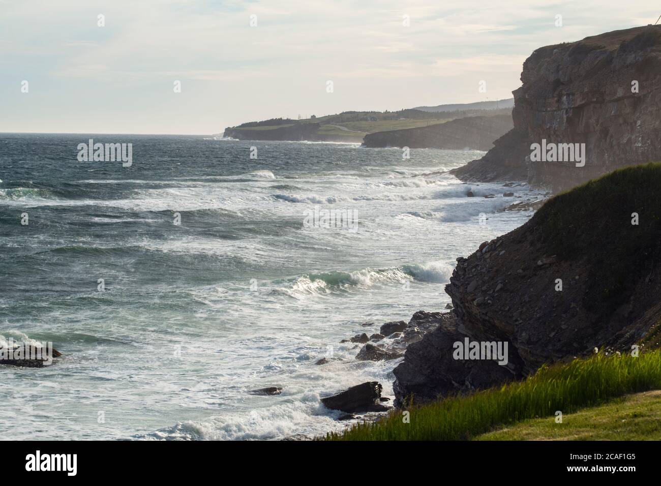 Coastal landscape of headlands and bays hi-res stock photography and ...