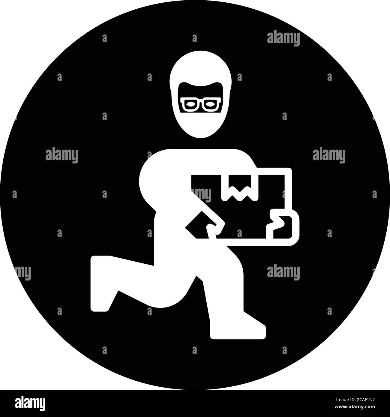 Robber icon Stock Vector Images - Alamy