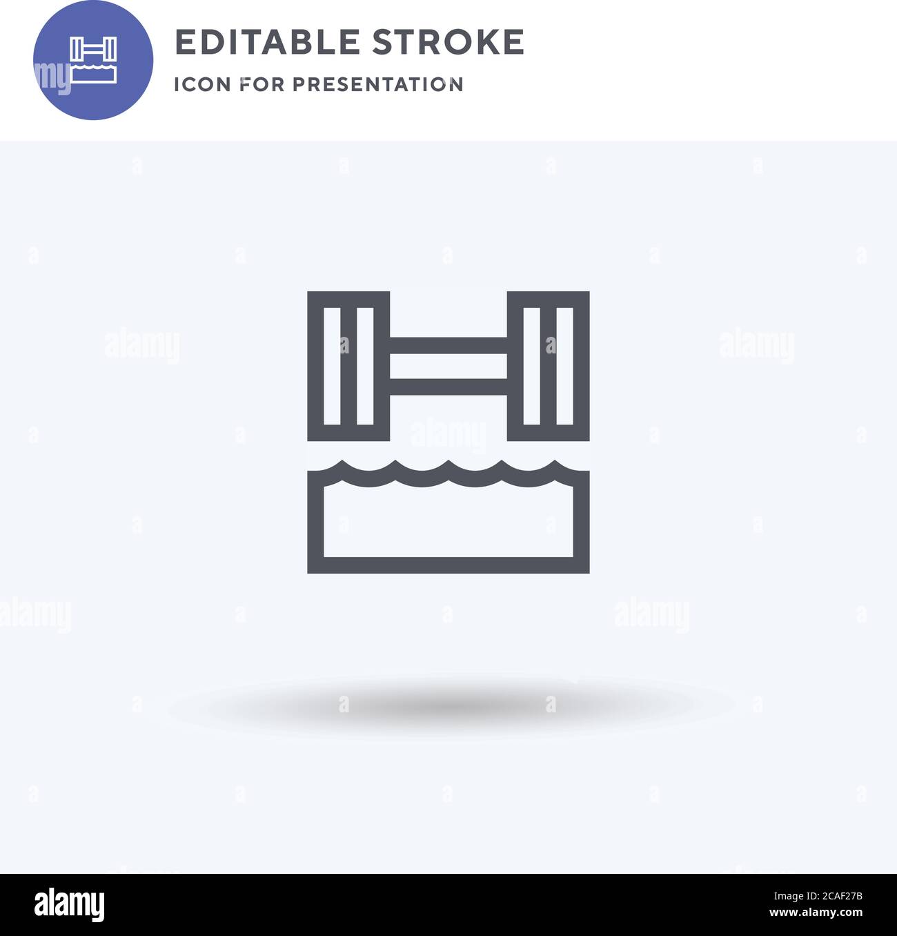 Hydrotherapy icon vector, filled flat sign, solid pictogram isolated on ...