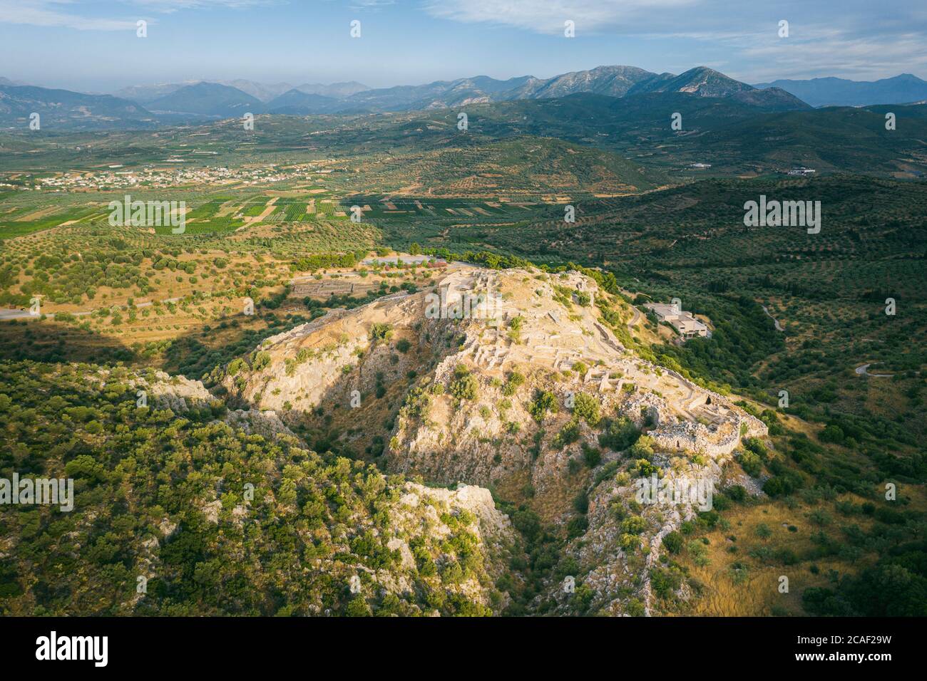 Archaeological site of Mycenae in Greece Stock Photo - Alamy