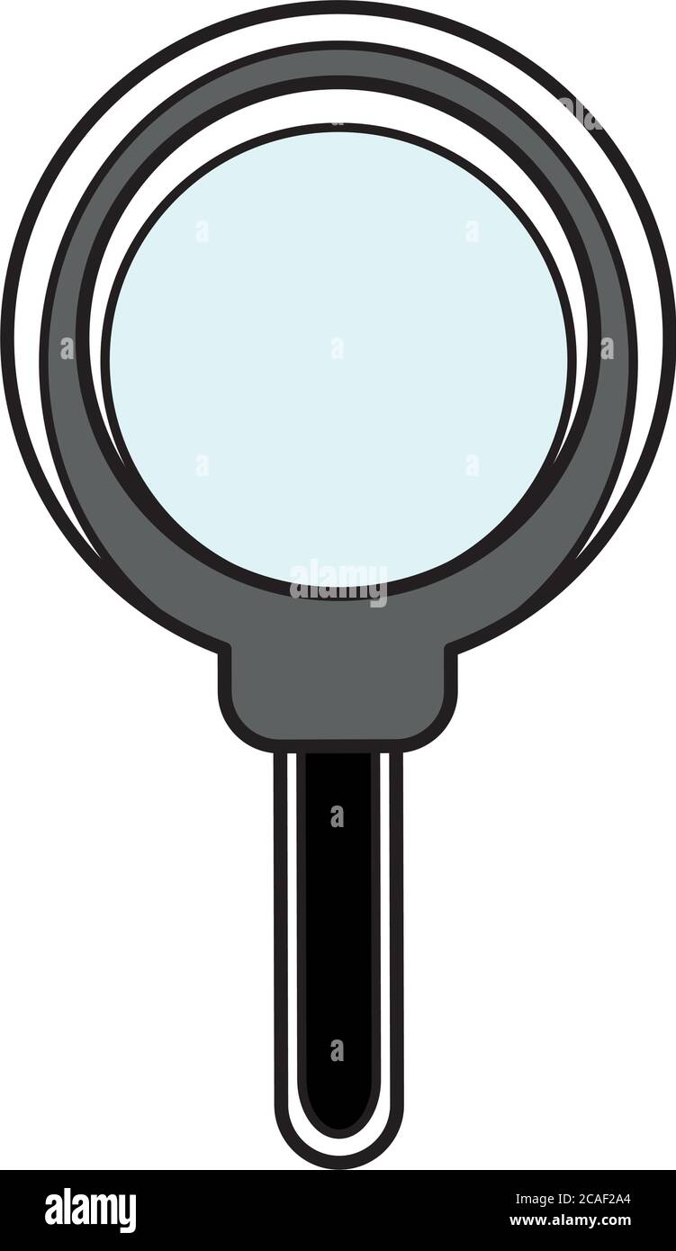 Magnifying glass icon. Optical tool icon - Vector Stock Vector Image ...
