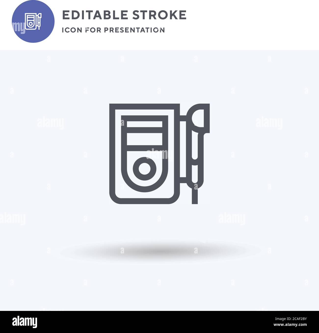 Ultrasound icon vector, filled flat sign, solid pictogram isolated on ...