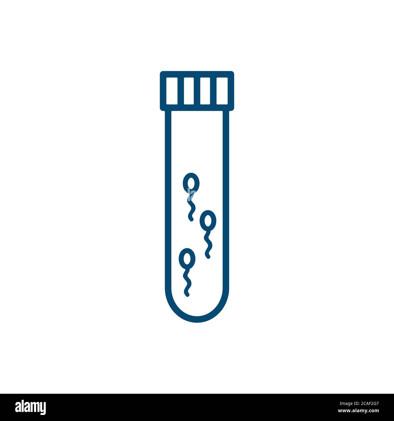 Sperm test tube Cut Out Stock Images & Pictures - Alamy