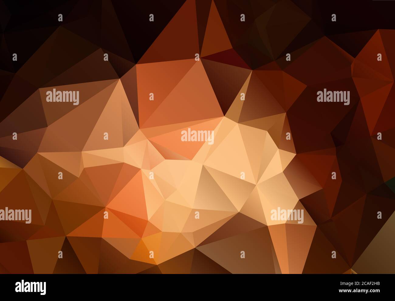 Modern brown yellow polygonal hi-res stock photography and images - Alamy