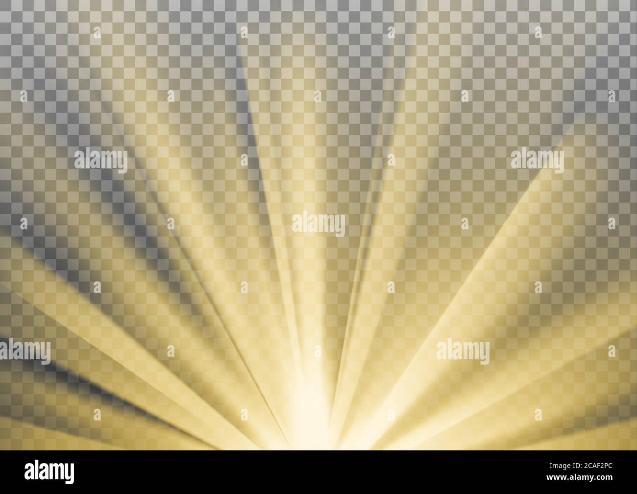 Yellow sun rays with warm orange flare Stock Vector Image & Art - Alamy