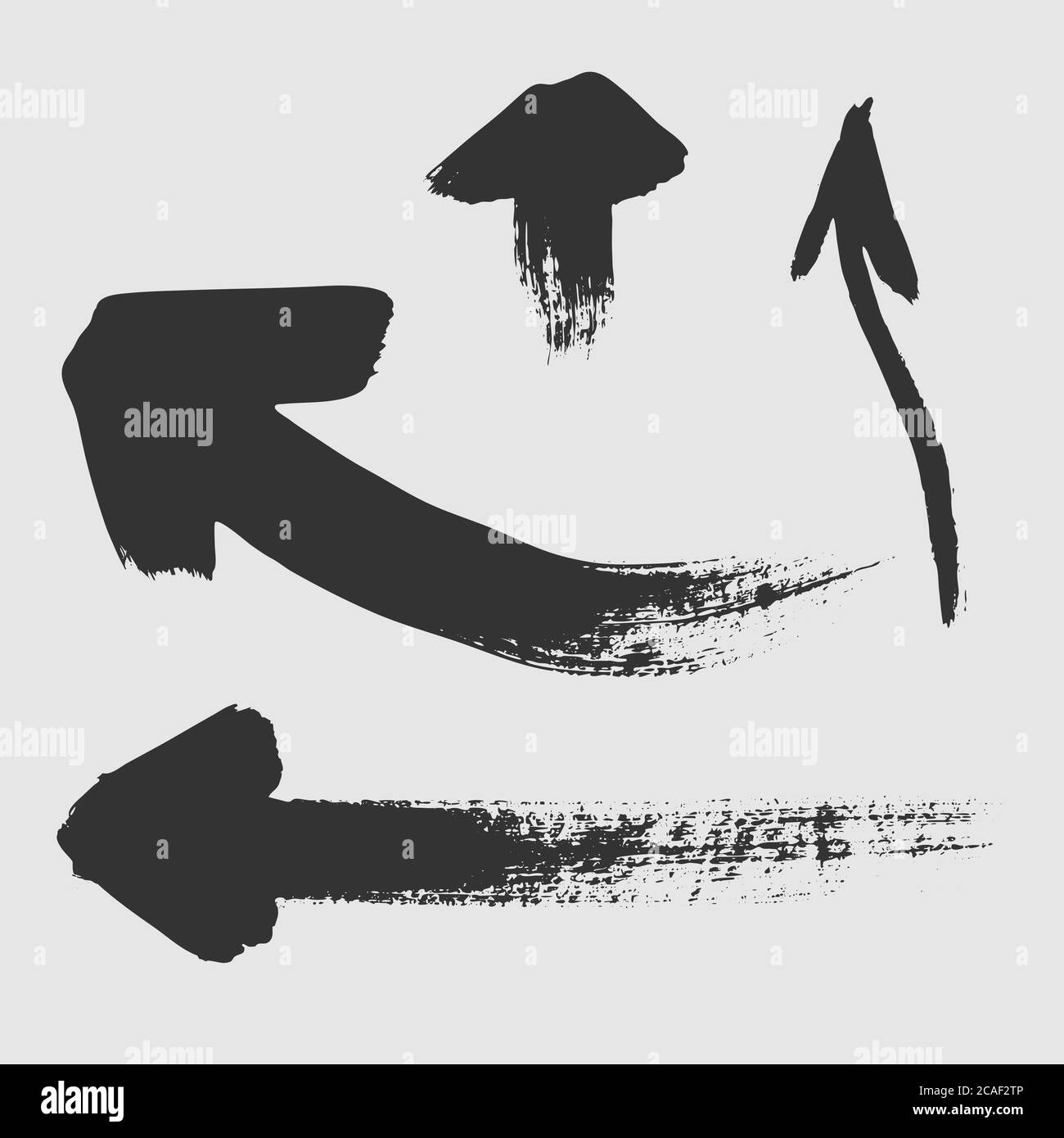 Set of different arrows on a white background Stock Vector Image & Art ...