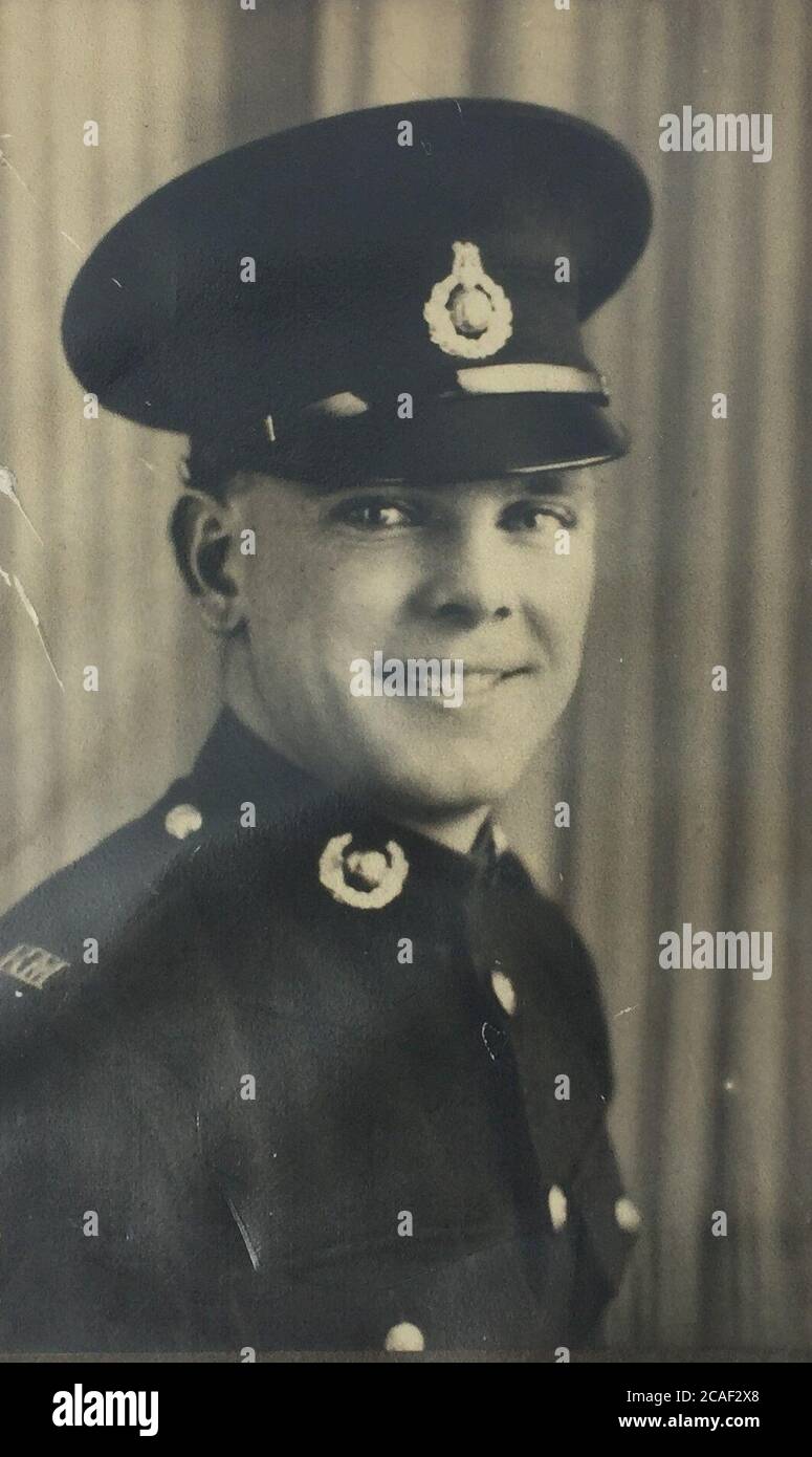 A photo Sgt Francis Railey, a Royal Marine who ended up in a Japanese ...