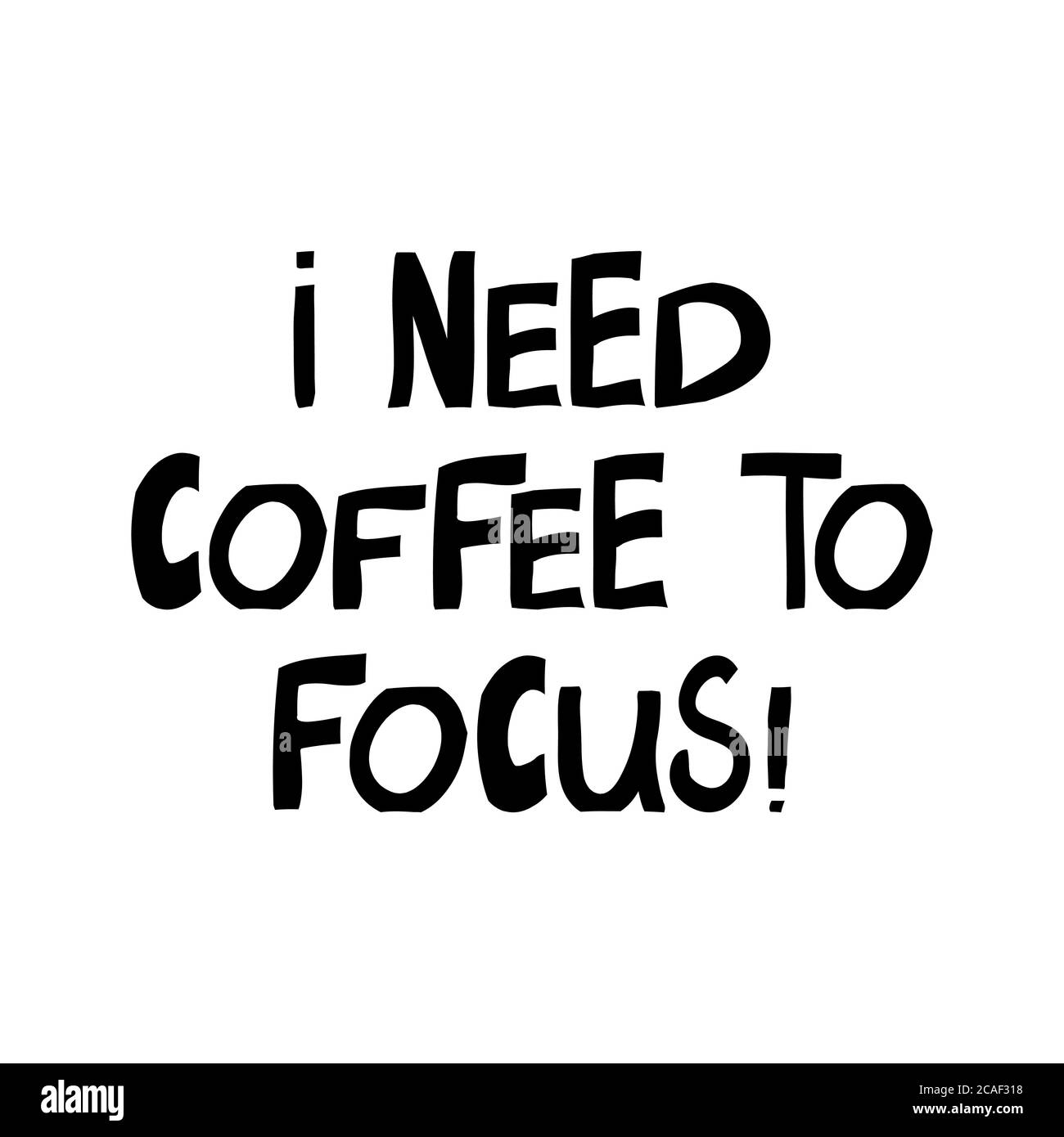 Inscription coffee isolated on Stock Vector Images - Alamy