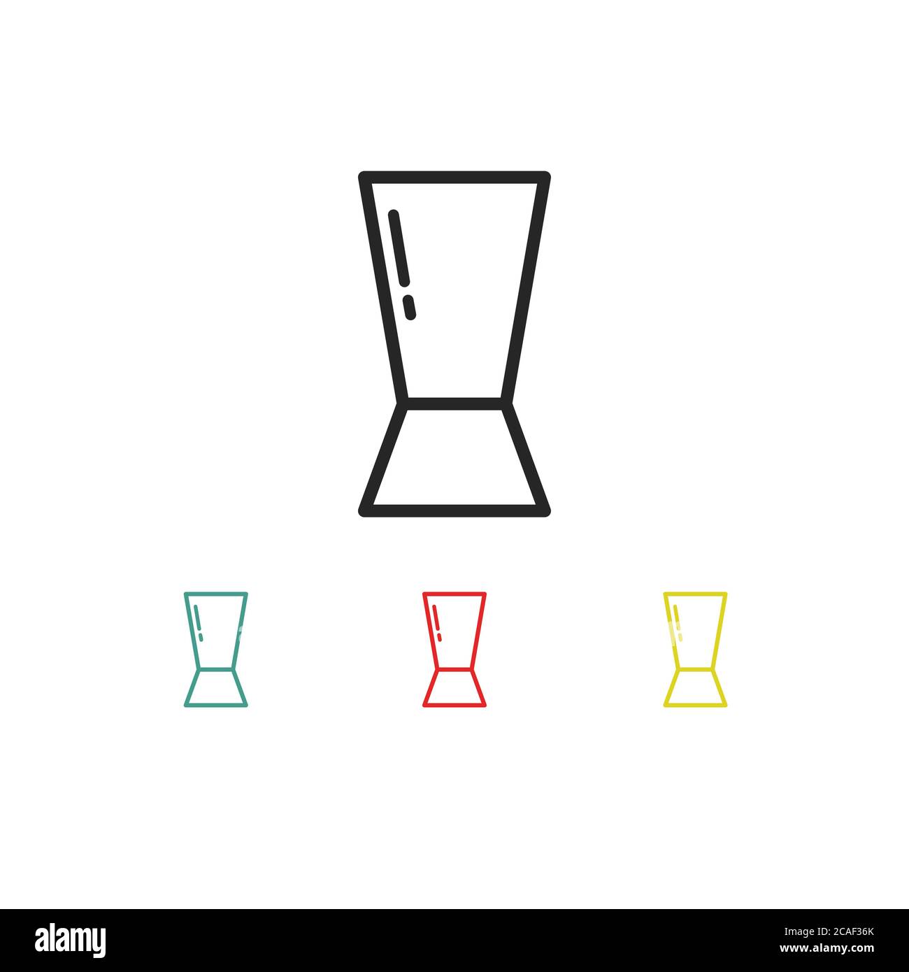 Cocktail jigger illustration hi-res stock photography and images - Alamy