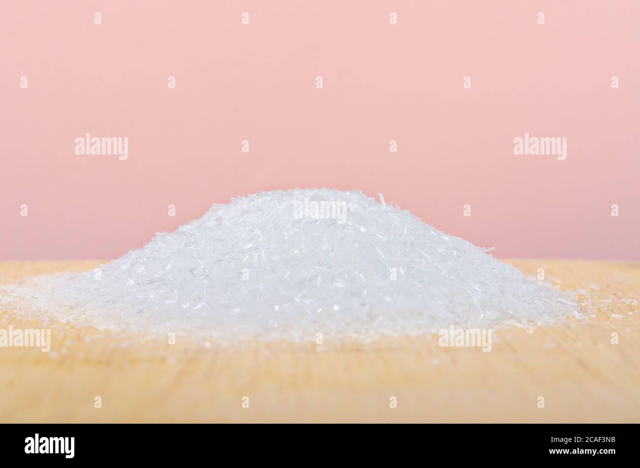 Monosodium glutamate (MSG), a flavor enhancer in many asian food Stock ...