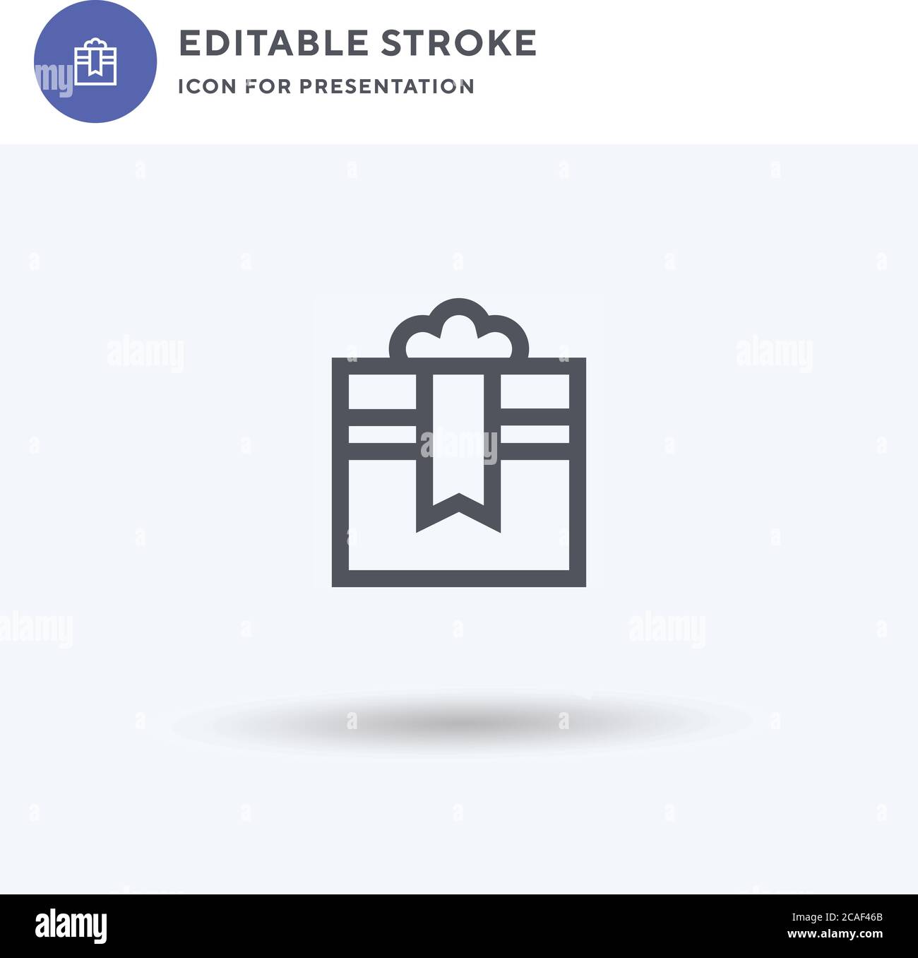 Birthday icon vector, filled flat sign, solid pictogram isolated on ...