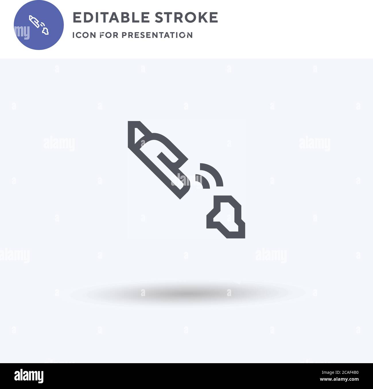 Litter icon vector, filled flat sign, solid pictogram isolated on white ...