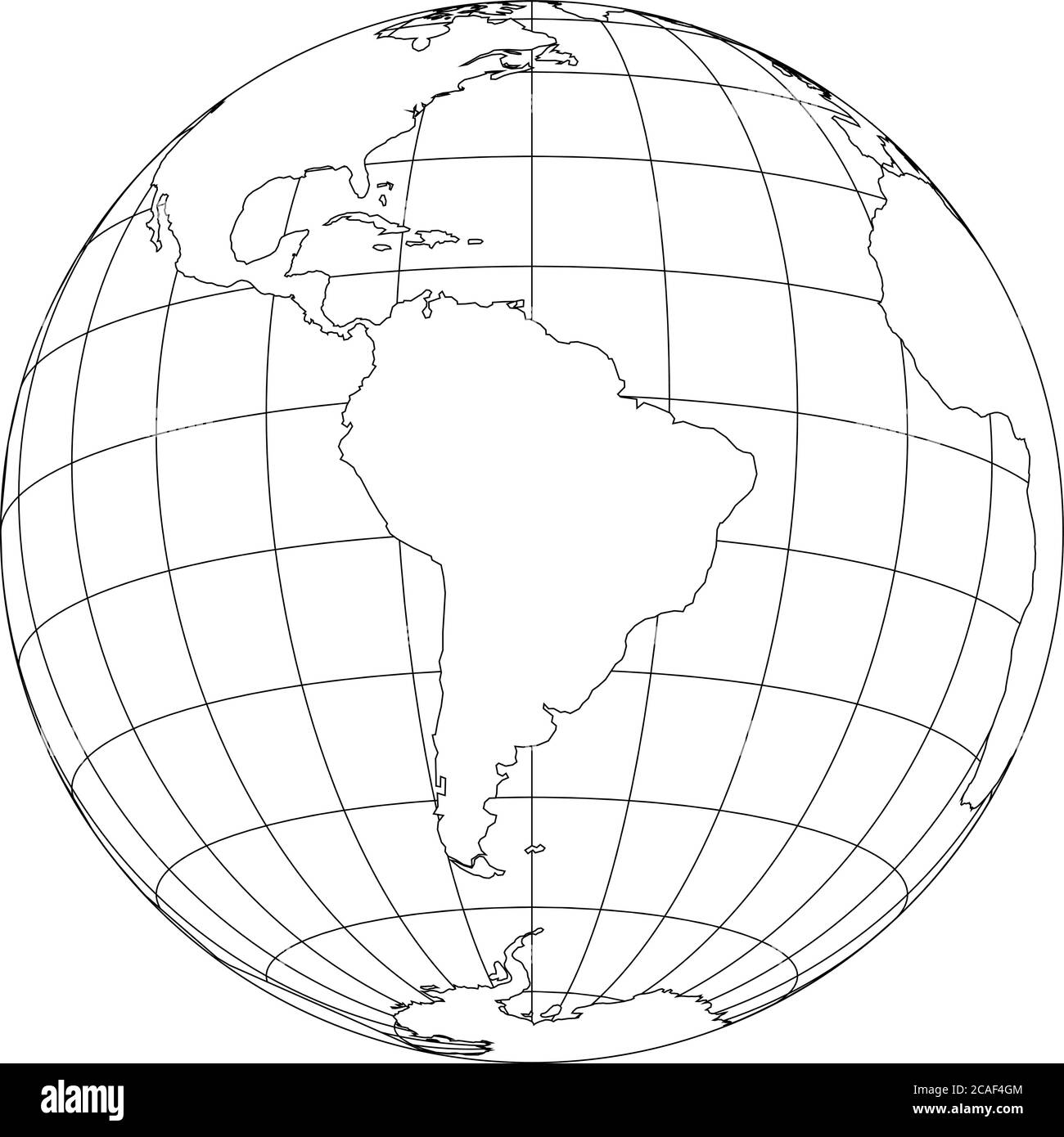 Globe Outline Vector Globe Outline Vector