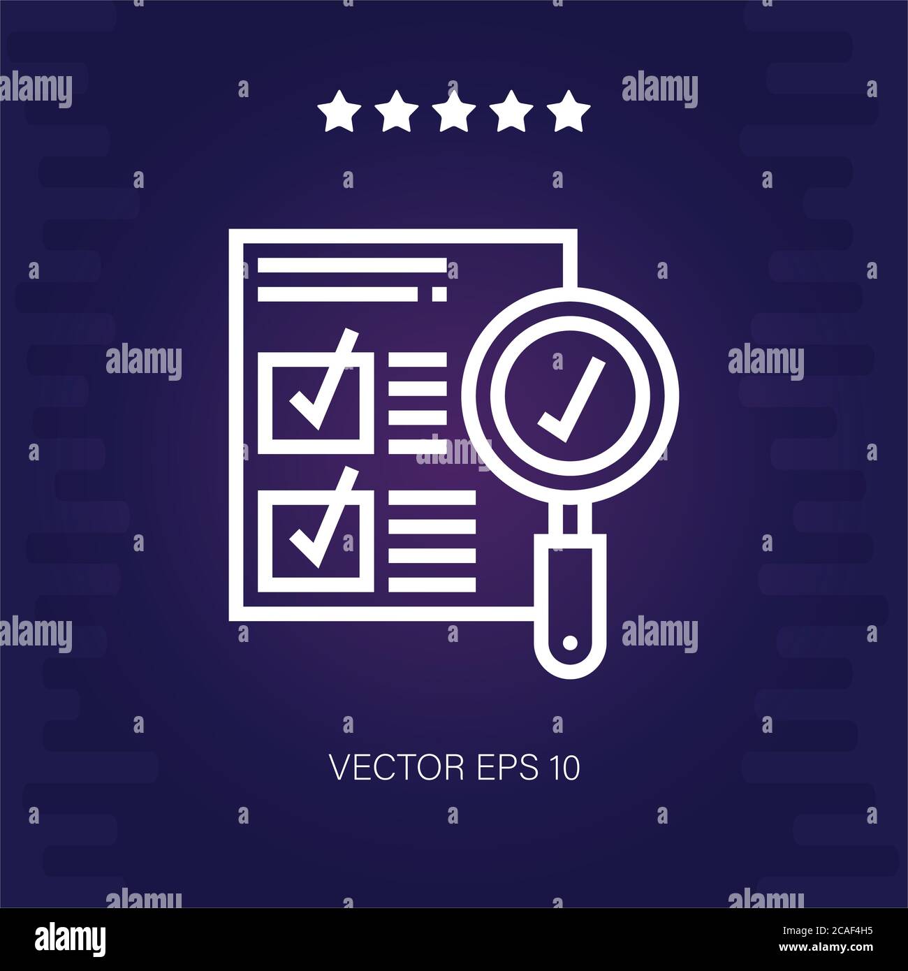 approval vector icon modern illustration Stock Vector Image & Art - Alamy