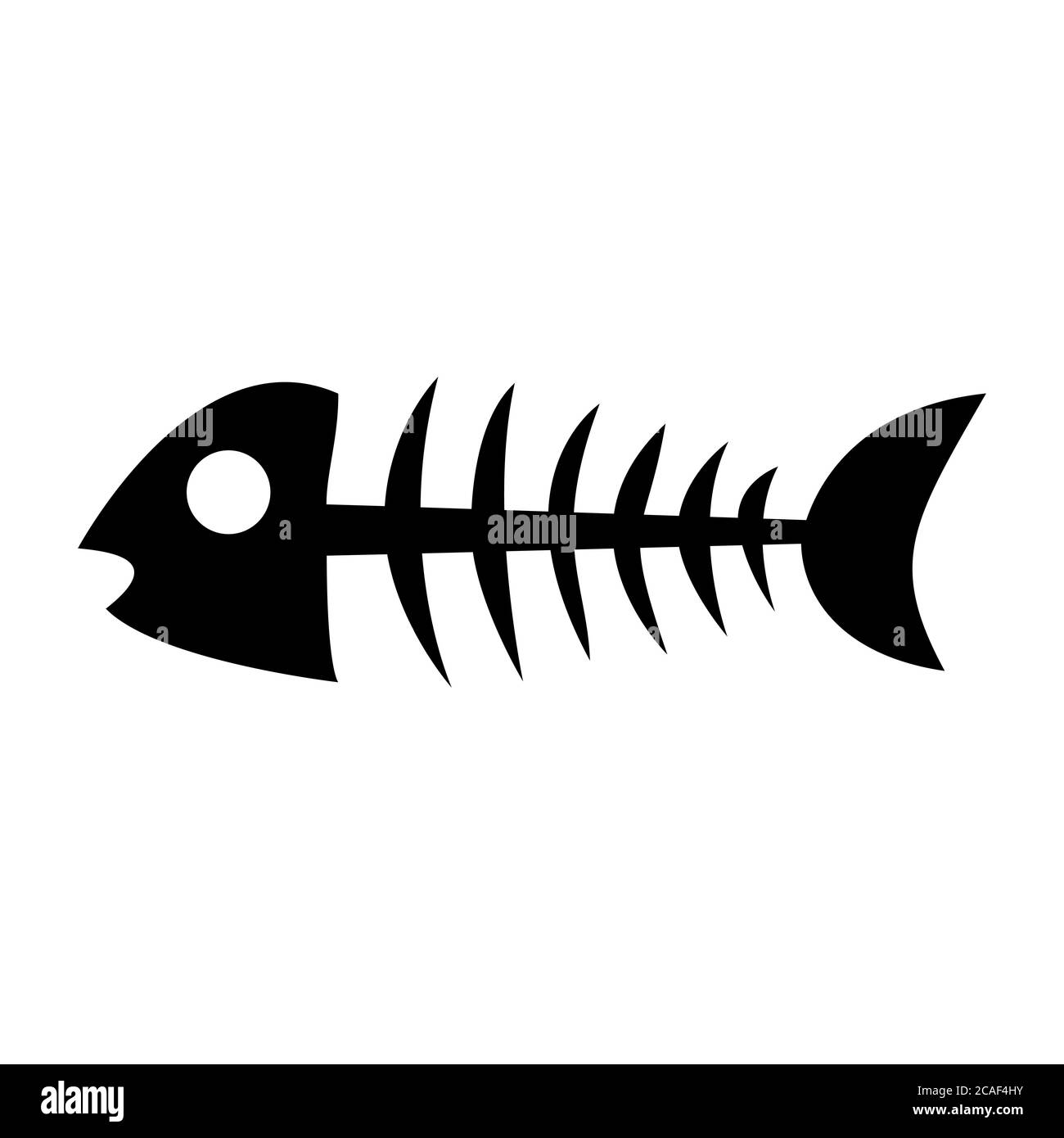 Cartoon fish skeleton hi-res stock photography and images - Alamy