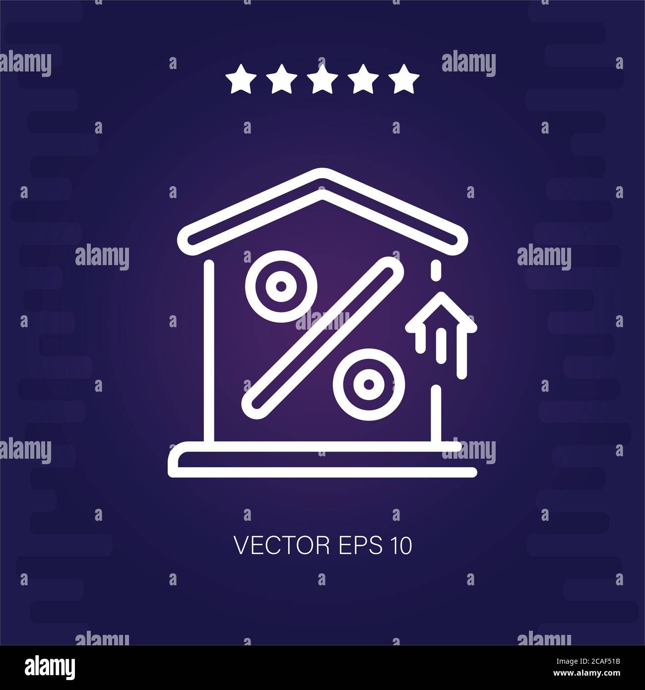 interest vector icon modern illustration Stock Vector Image & Art - Alamy