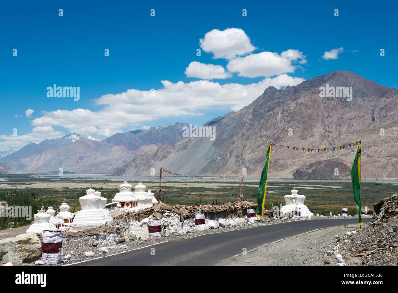 Ladakh, India - Diskit Monastery (Diskit Gompa) in Ladakh, Jammu and ...