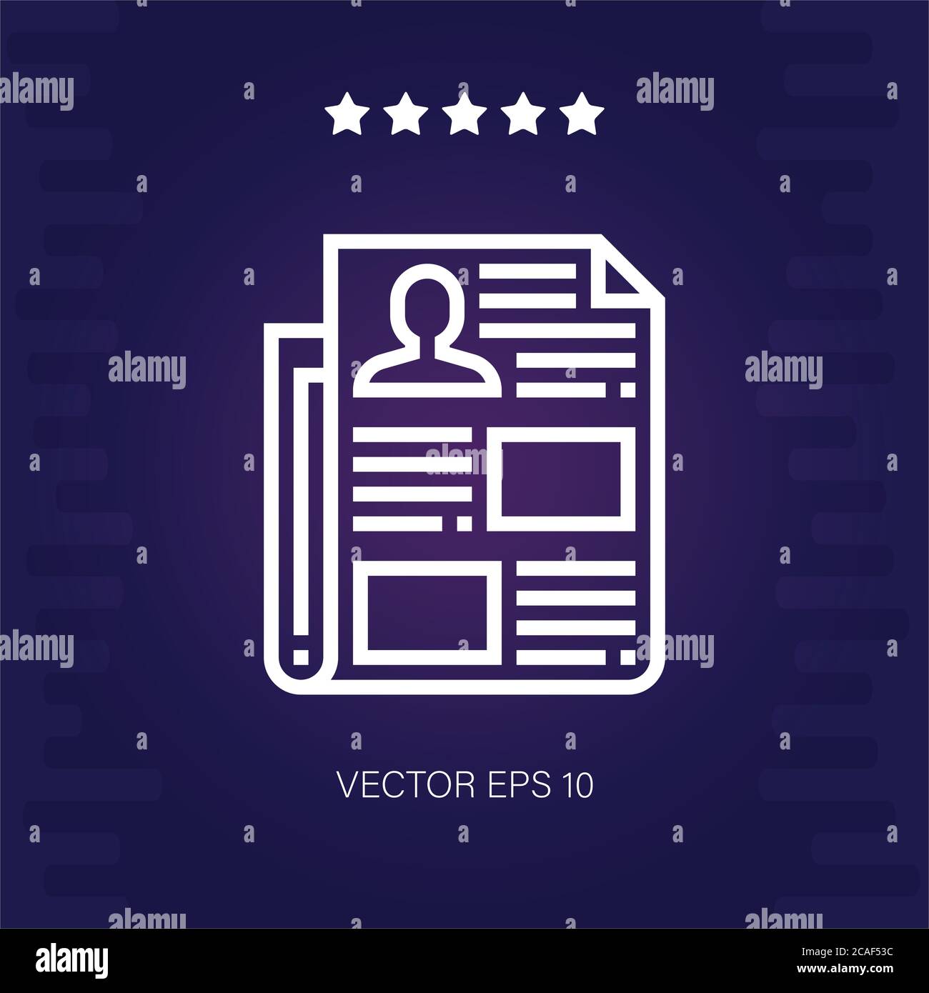 portfolio vector icon modern illustration Stock Vector Image & Art - Alamy