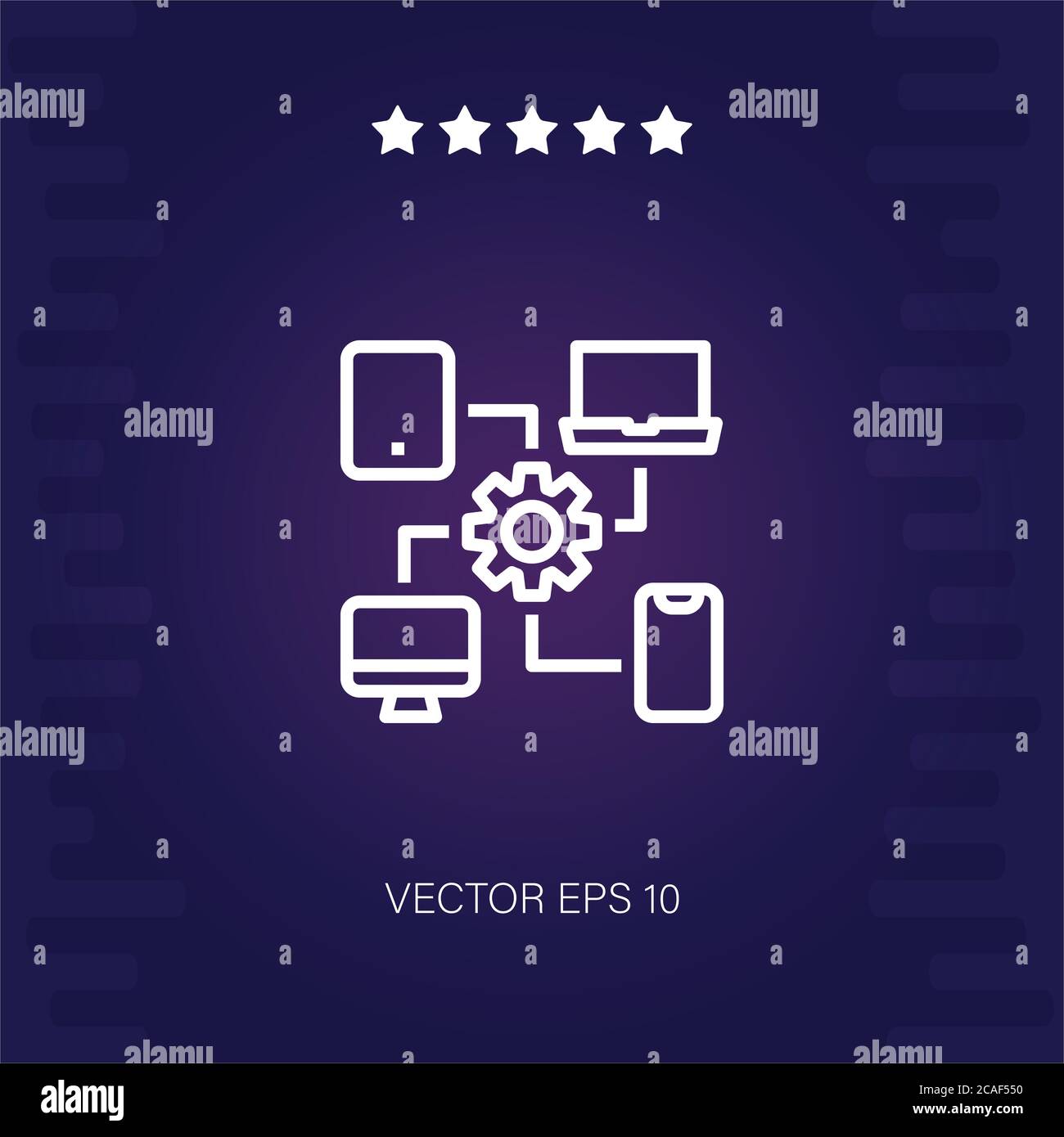 device vector icon modern illustration Stock Vector Image & Art - Alamy